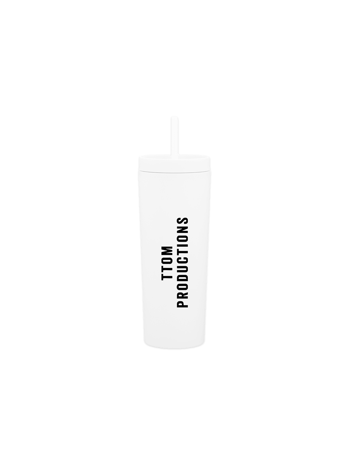 White TTOM Productions Tumbler – Taylor Tomlinson Store